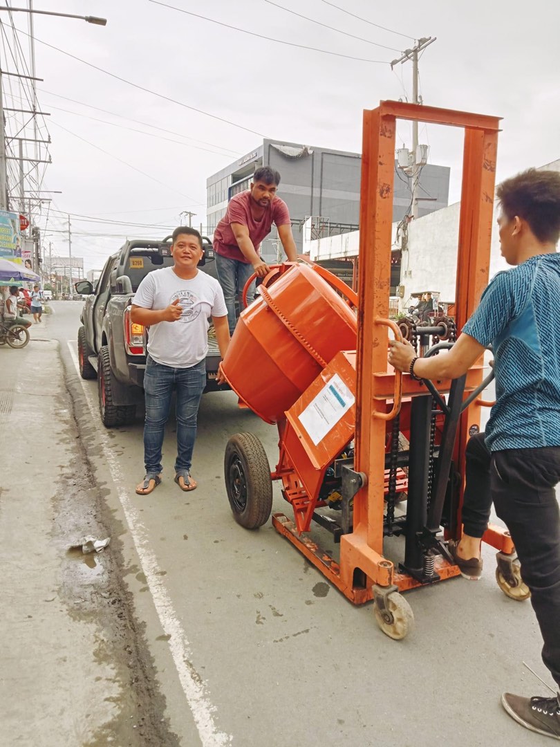 A-Frame One Bagger Cement Mixer with Yamato Gas Engine 7.5HP ...