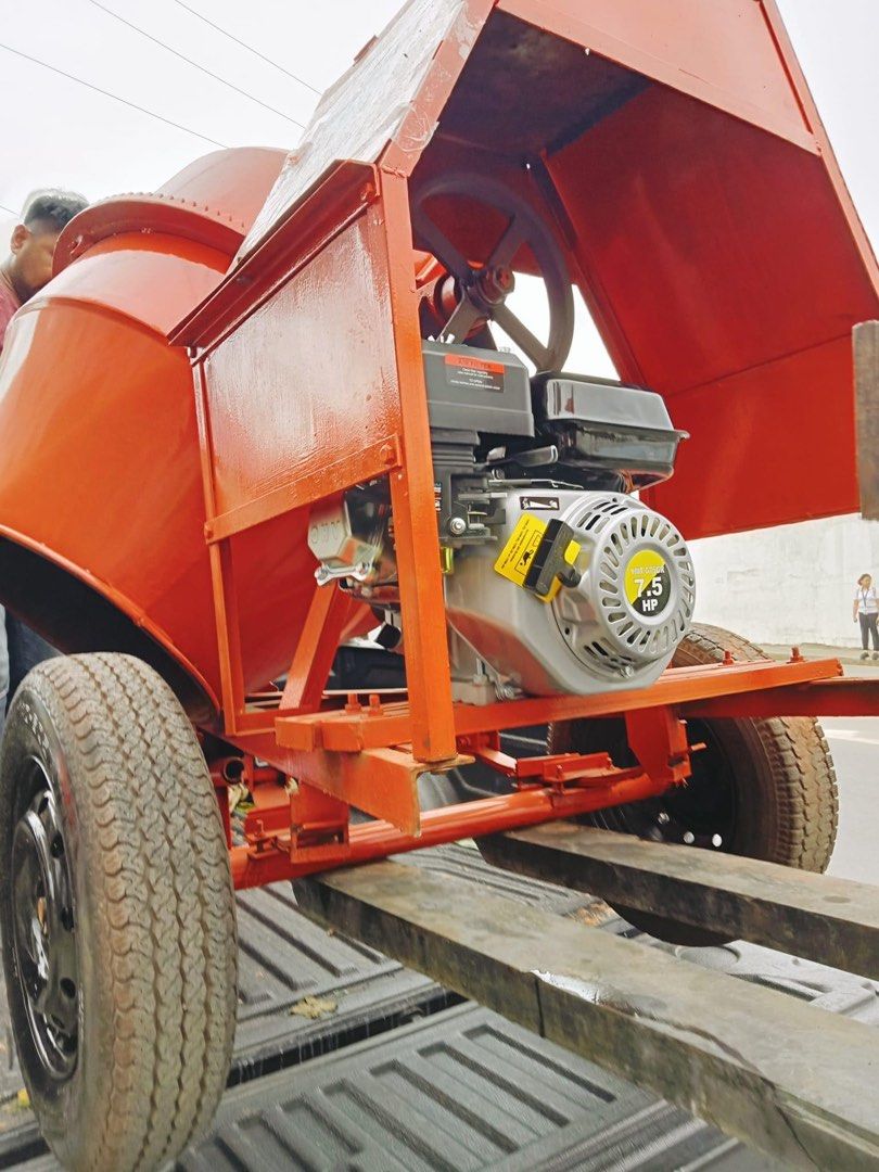 A-Frame One Bagger Cement Mixer with Yamato Gas Engine 7.5HP ...