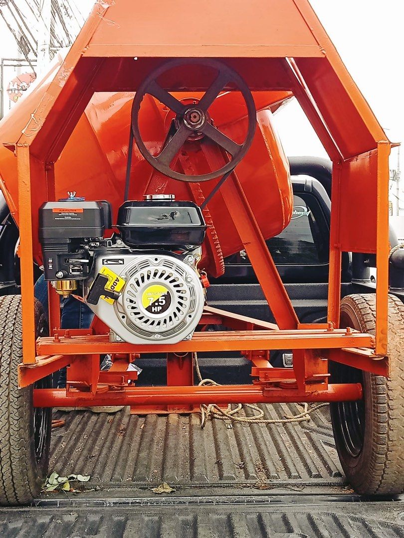 A-Frame One Bagger Cement Mixer with Yamato Gas Engine 7.5HP ...