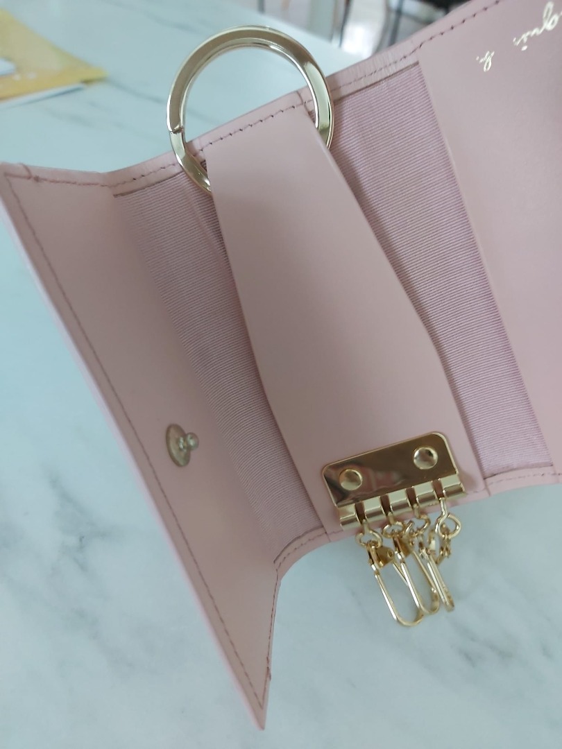Agnes b baby pink key pouch, Women's Fashion, Bags & Wallets, Purses ...