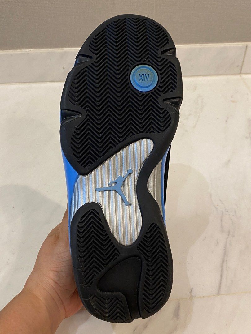 Air Jordan 14 University Blue, Men's Fashion, Footwear, Sneakers on ...