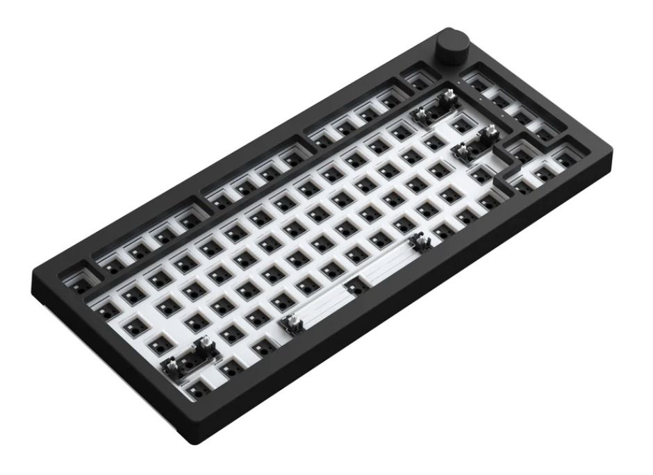Akko 5075S Barebone Custom Mechanical Keyboard, Dark Knight (Item Code ...