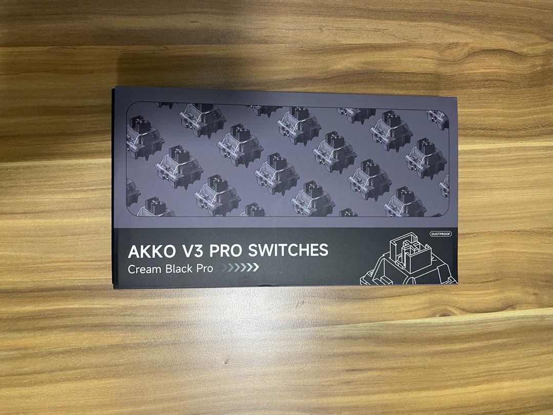 Akko V3 Cream Black Pro Switch (45pcs), Computers & Tech, Parts ...