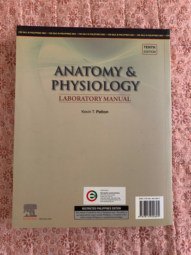 Anatomy & Physiology Laboratory Manual - Kevin T. Patton, Hobbies ...