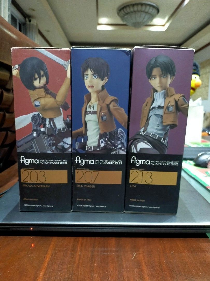 AOT FIGMA SET OR INDIVIDUAL, Hobbies & Toys, Toys & Games on Carousell