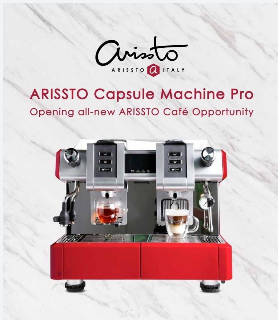 Arissto Coffee Machine Pro, Food & Drinks, Beverages on Carousell