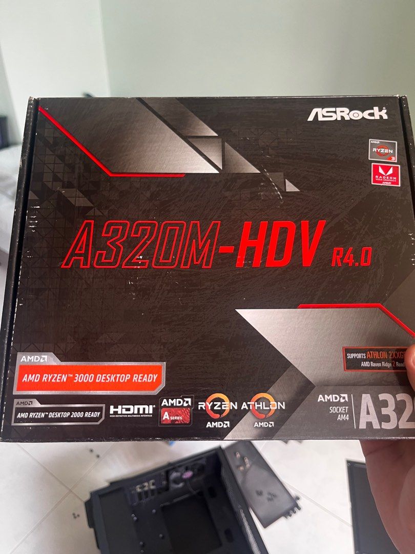 Asrock A320m Hdv R4 0 Computers And Tech Parts And Accessories Computer