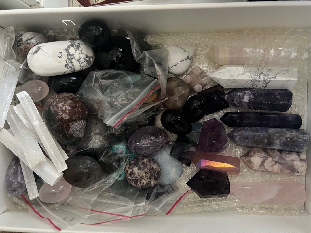 Assorted crystals, Everything Else on Carousell