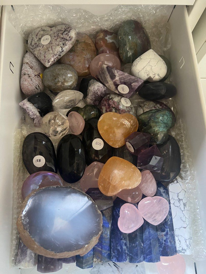 Assorted crystals, Everything Else on Carousell