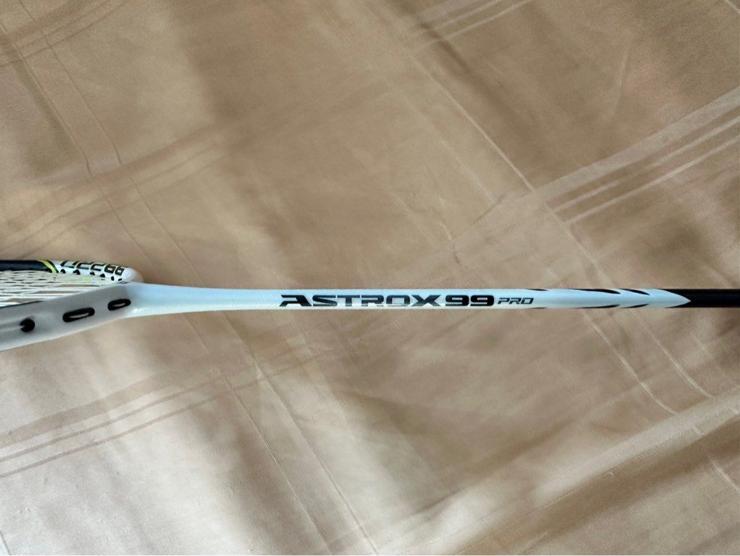Astrox 99 pro white tiger 4ug5, Sports Equipment, Sports & Games ...