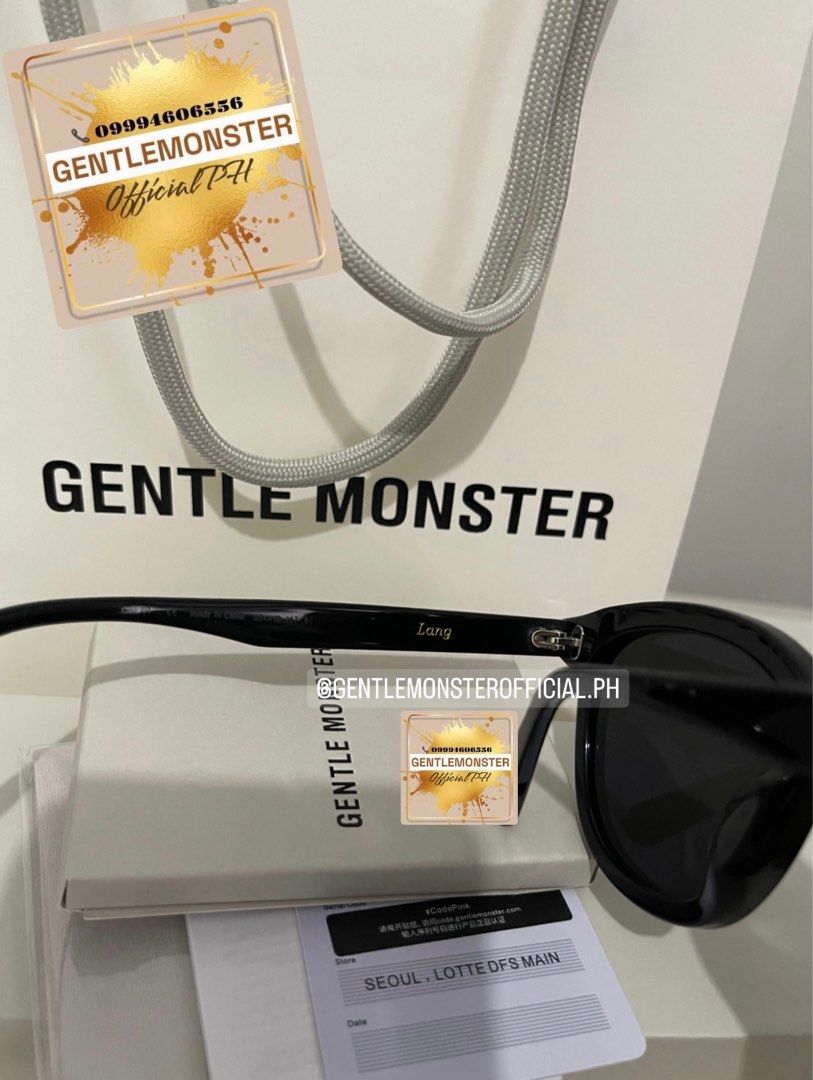 Auth GENTLE MONSTER - LANG 01, Women's Fashion, Watches & Accessories ...