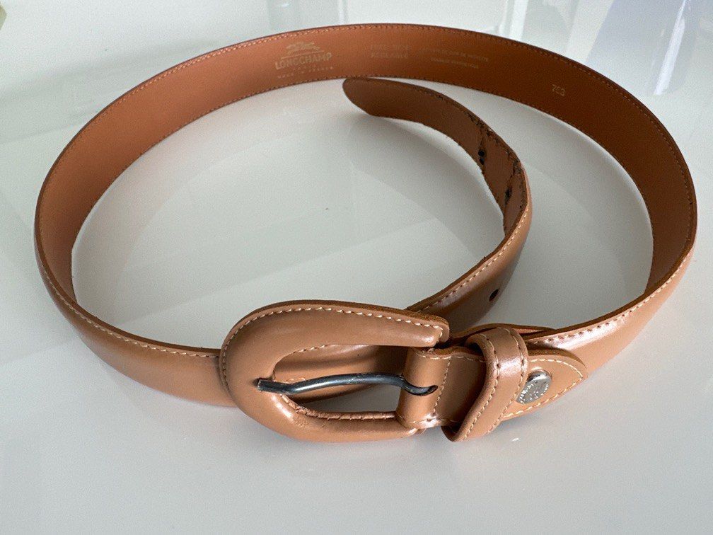 Authentic Longchamp leather belt, Women's Fashion, Watches ...