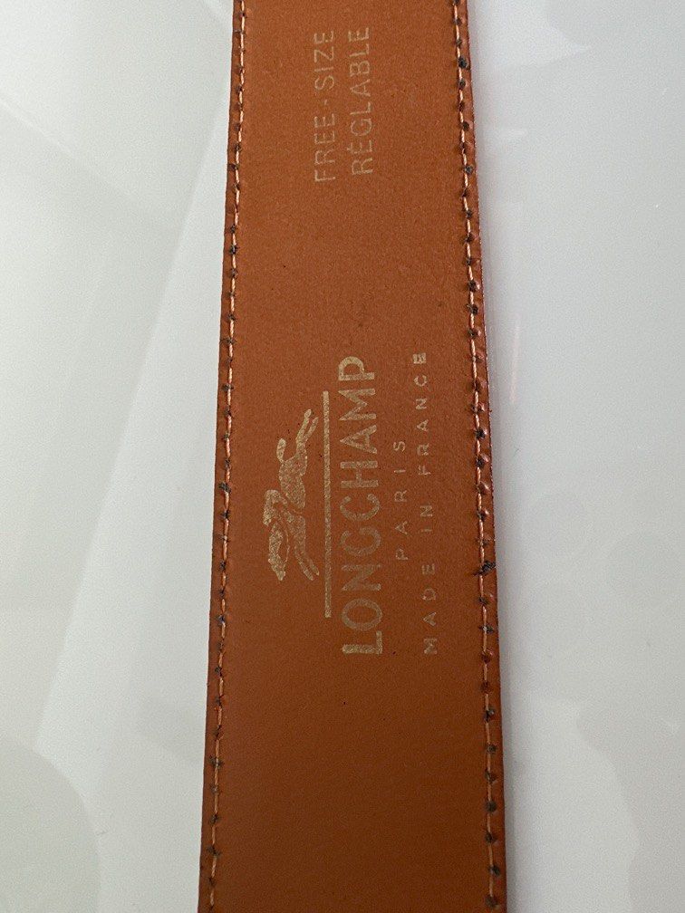 Authentic Longchamp leather belt, Women's Fashion, Watches ...
