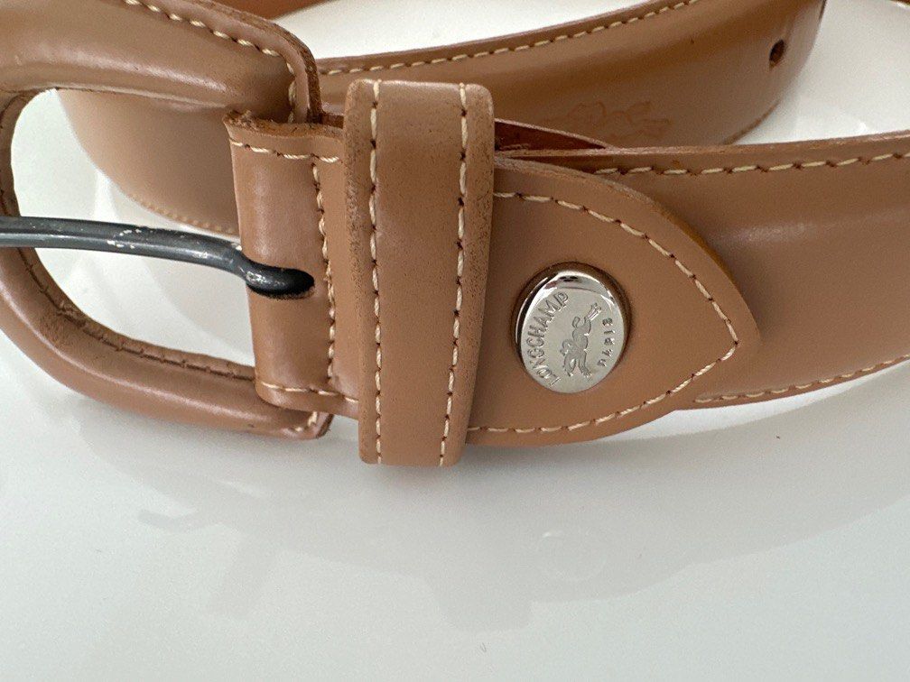 Authentic Longchamp leather belt, Women's Fashion, Watches ...