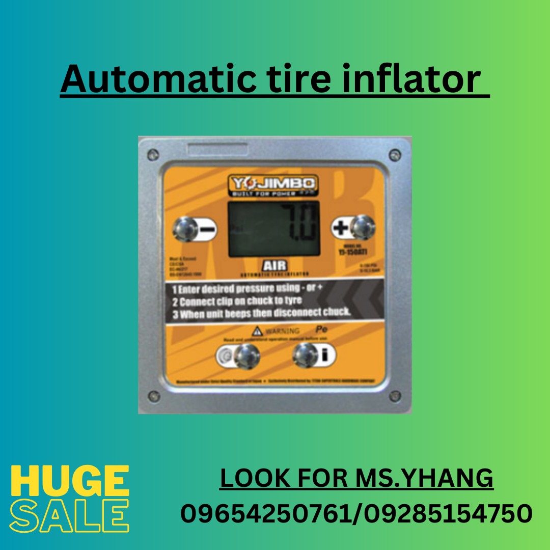 Automatic tire inflator on Carousell