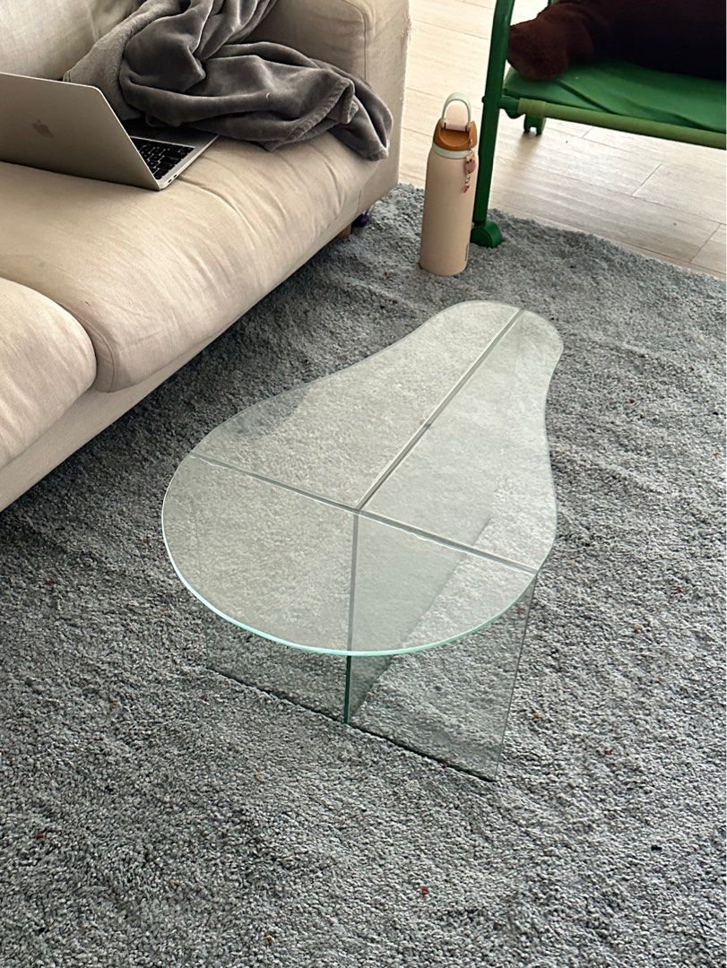 Avo Glass Center Table by BM Design Collection on Carousell