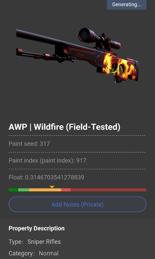 awp wildfire , csgo , cs2, Video Gaming, Gaming Accessories, In-Game ...