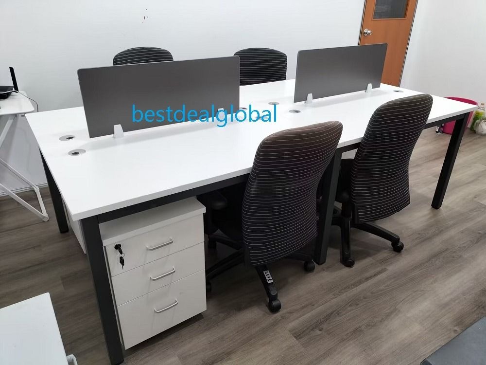 B144 Executive Workstation,with high partion,with/without pedestal ...