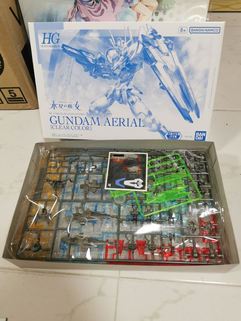 Bandai HG Aerial Clear Color (Mobile Suit Gundam: The Witch from ...