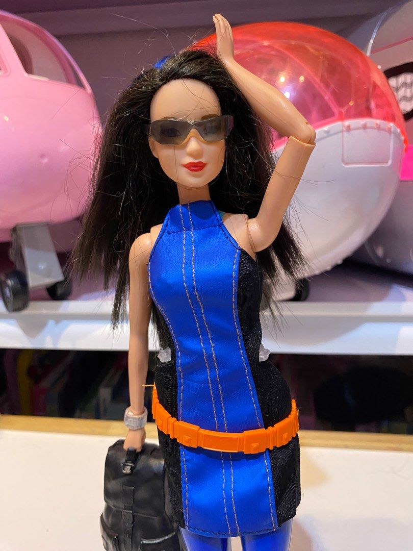 Barbie Spy Squad 2 in 1 Renee Secret Agent Doll 2015. Reversible dress ...