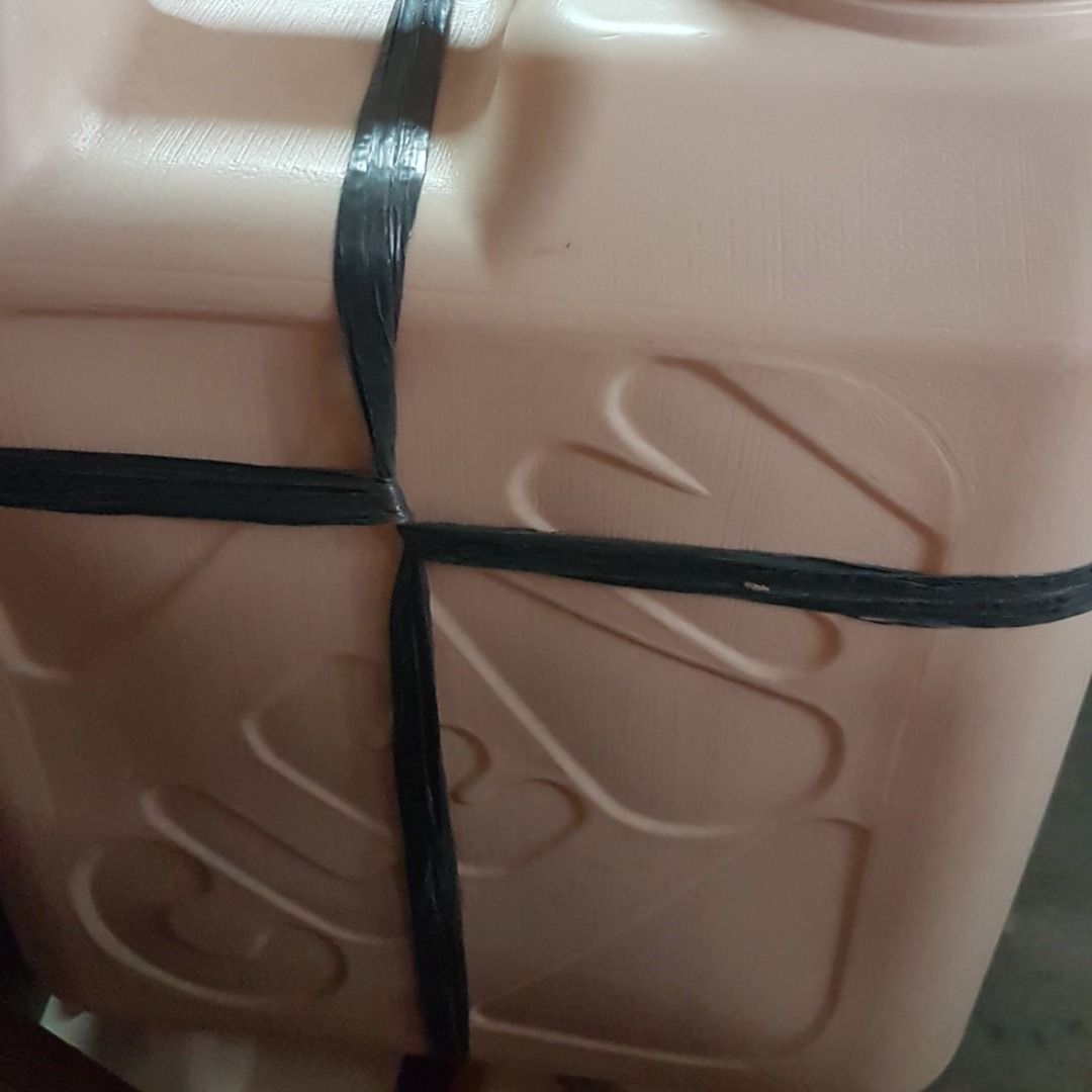 Beige Water Gallon (Pull-up) with Faucet and Lid Water Container ...