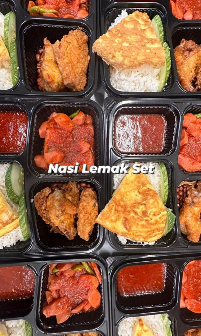 Bento/packet halal food, Food & Drinks, Local Eats on Carousell
