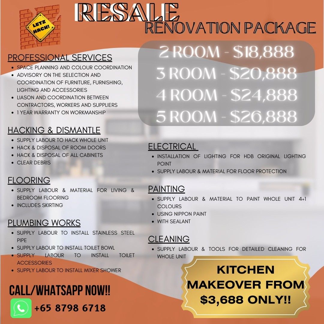 [BEST DEAL IN TOWN] FULL HOUSE RENOVATION PACKAGE RESALE, Home Services ...