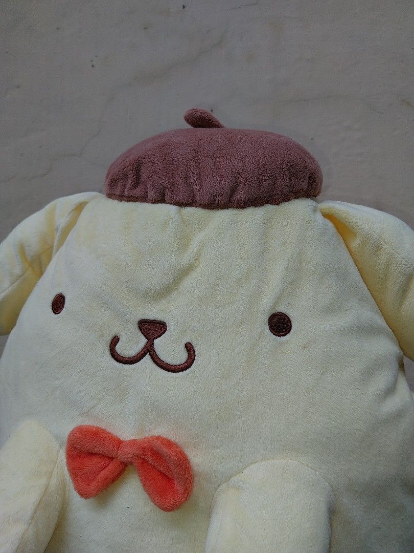 BIG POMPOMPURIN HAND WARMER SANRIO SMILES, Hobbies & Toys, Toys & Games on Carousell