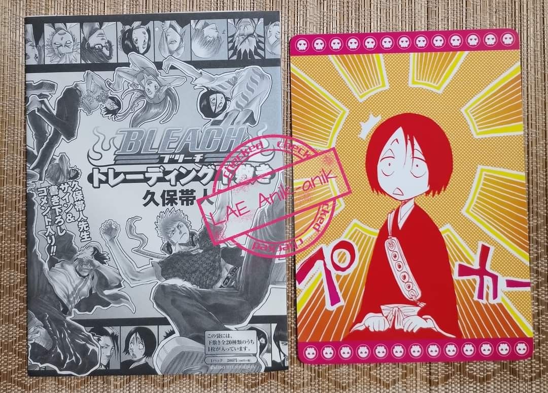 Bleach Trading Underlays (SOLD PER PC), Hobbies & Toys, Memorabilia ...
