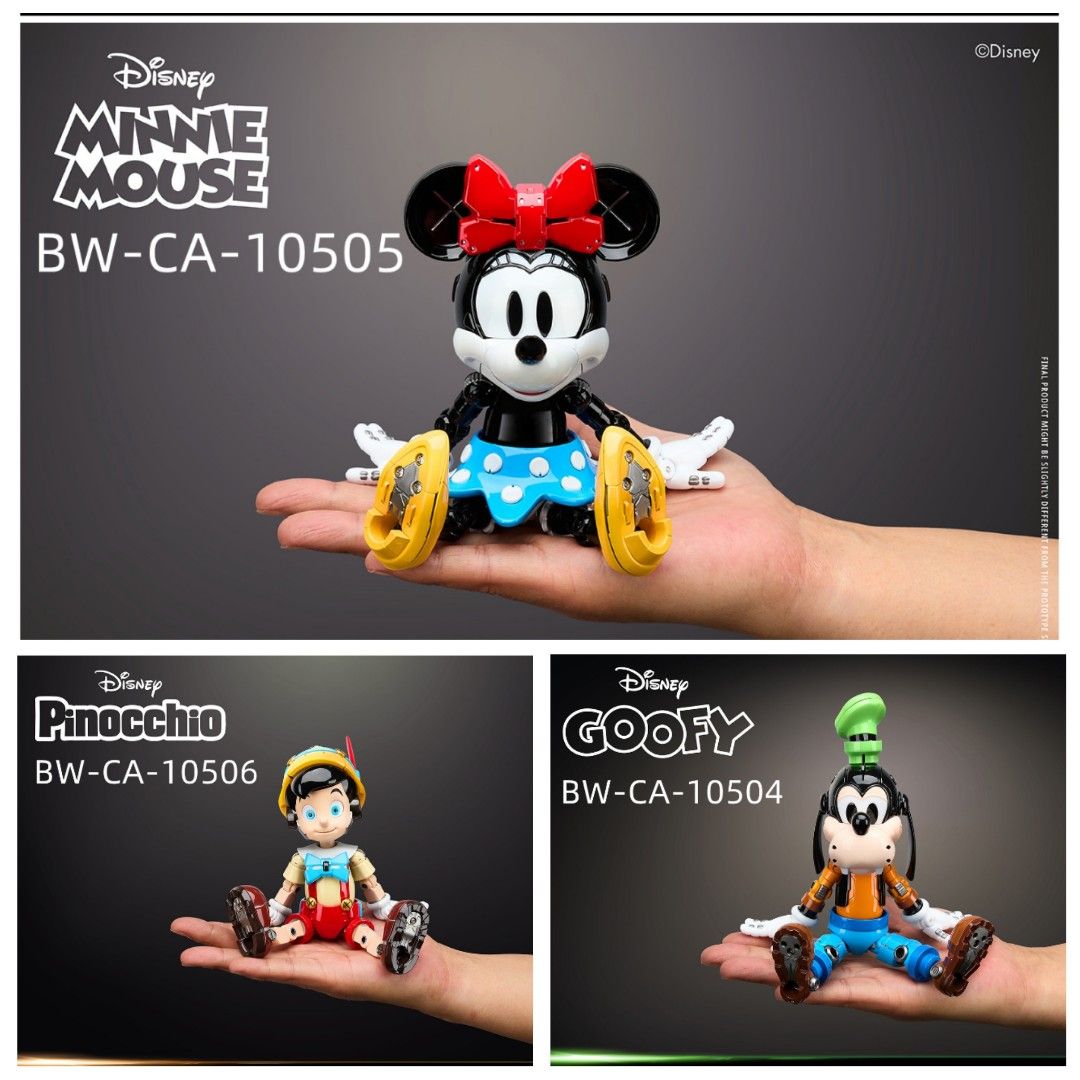 BLITZWAY Carbotix Minnie Mouse Goofy Pinocchio, Hobbies & Toys, Toys ...