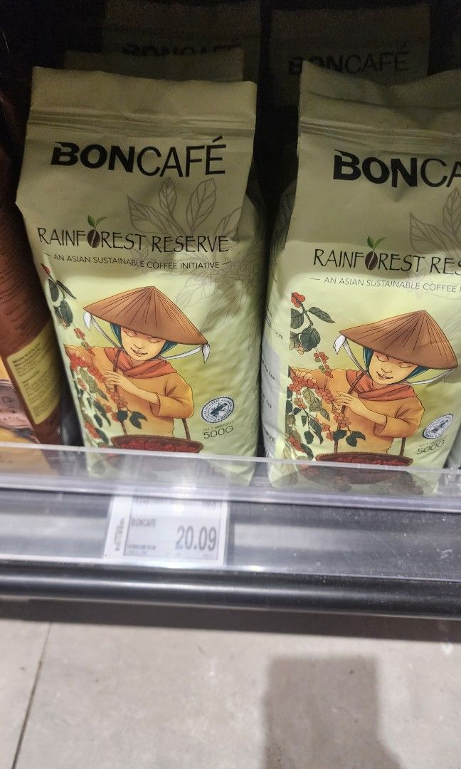 Bon cafe coffee rainforest beans 500g, Food & Drinks, Beverages on ...