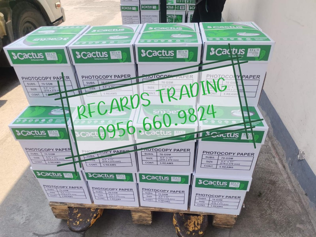 BOND PAPER CACTUS GREEN, S20, 8 1/4" X 11 3/4" A4.Short, Long on Carousell