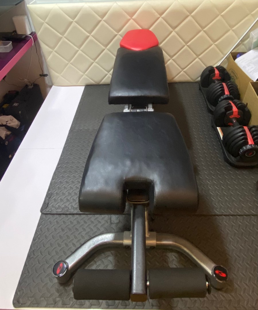 Bowflex workout bench, Sports Equipment, Exercise & Fitness, Weights ...