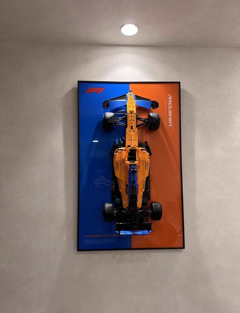 BRAND NEW Custom Lego F1 Mclaren with frame, Hobbies & Toys ...