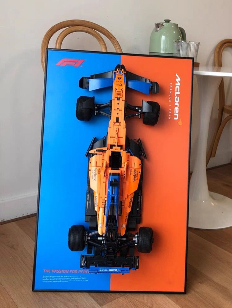 BRAND NEW Custom Lego F1 Mclaren with frame, Hobbies & Toys ...
