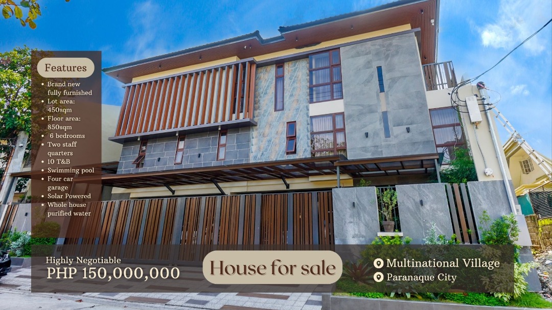 BRAND NEW MANSION IN MULTINATIONAL VILLAGE PARANAQUE CITY!, Property ...