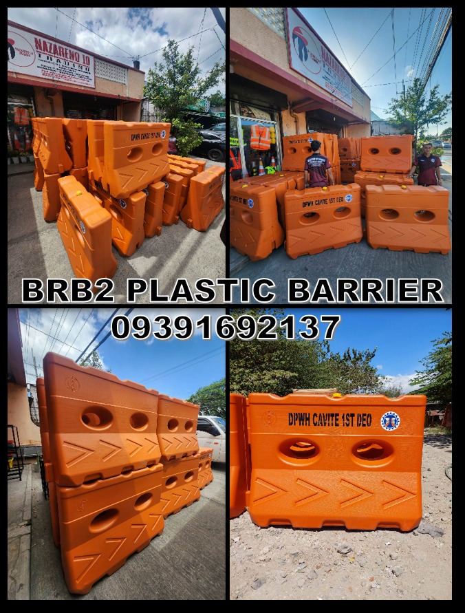 brb2 plastic road barrier dpwh, Commercial & Industrial, Construction ...