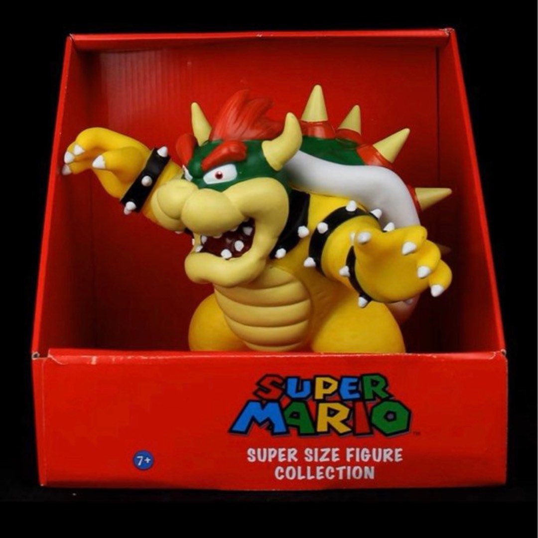 Browser Super Mario Character Super Sized Figurine 20cm, Hobbies & Toys ...