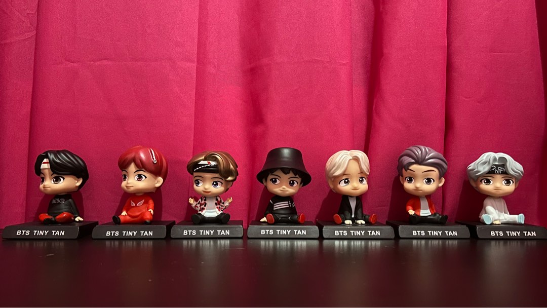 BTS TinyTan Wobble Head (Mic Drop Ver.) (Unofficial Merch) on Carousell
