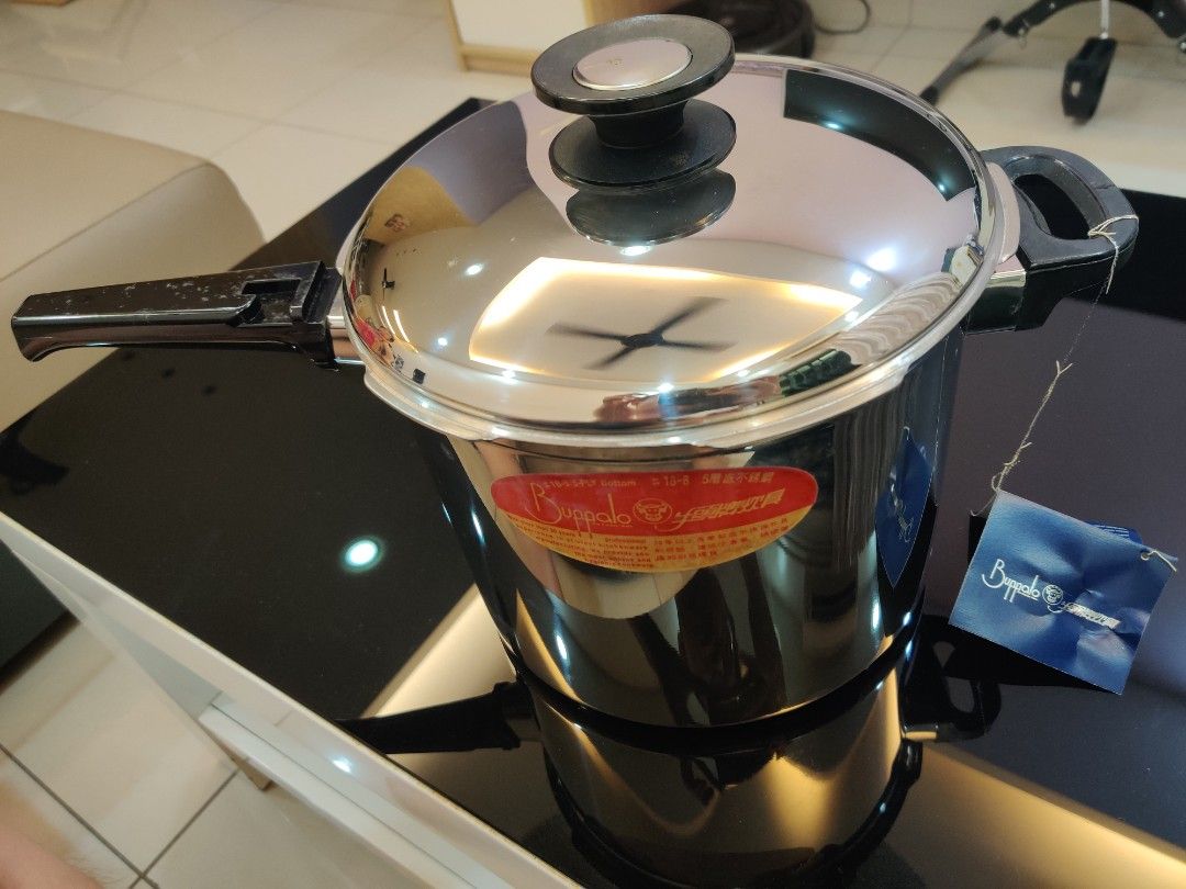 Buffalo 8L Safety Pressure Cooker, TV & Home Appliances, Kitchen Appliances, Cookers on Carousell