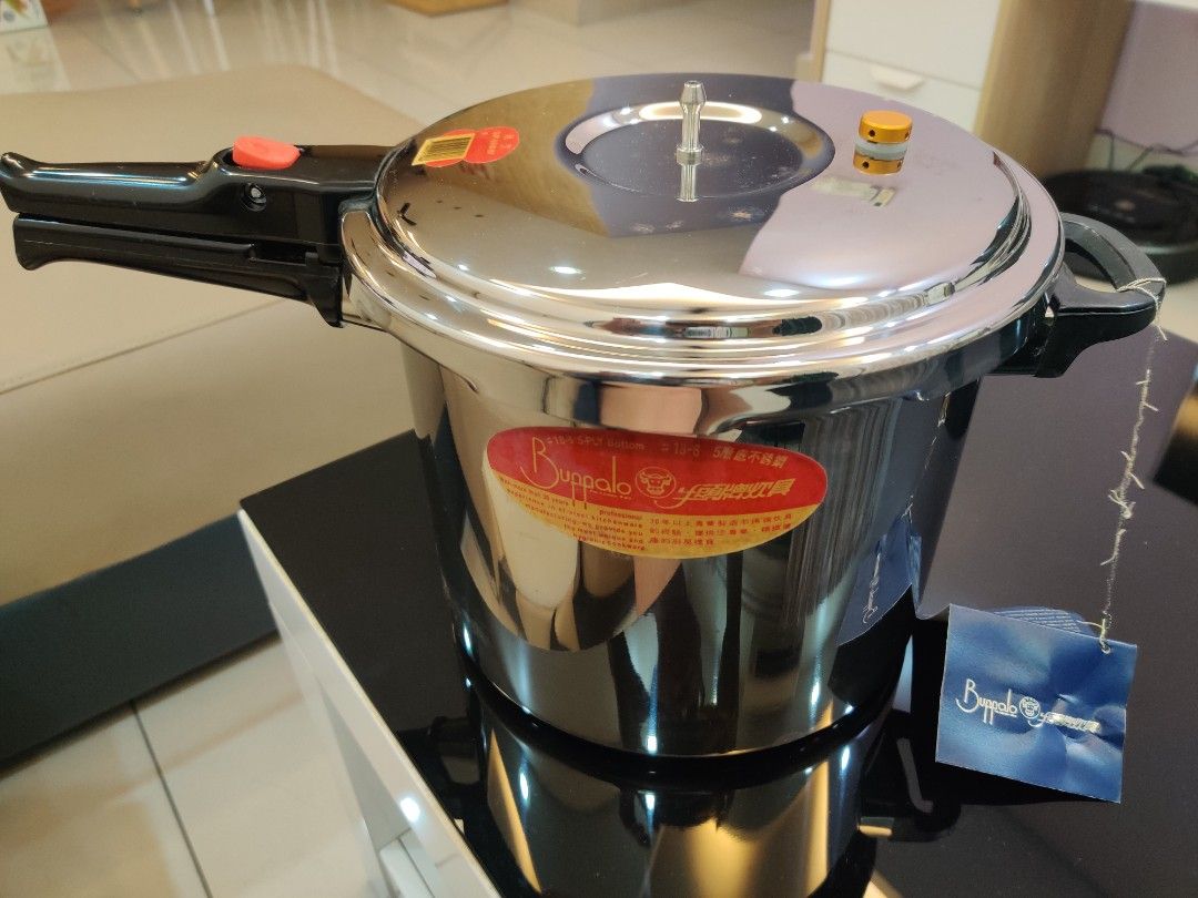 Buffalo 8L Safety Pressure Cooker, TV & Home Appliances, Kitchen Appliances, Cookers on Carousell