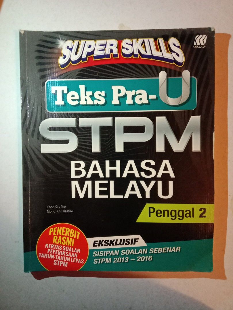 Buku teks STPM Bahasa Melayu Penggal 2, Hobbies & Toys, Books ...