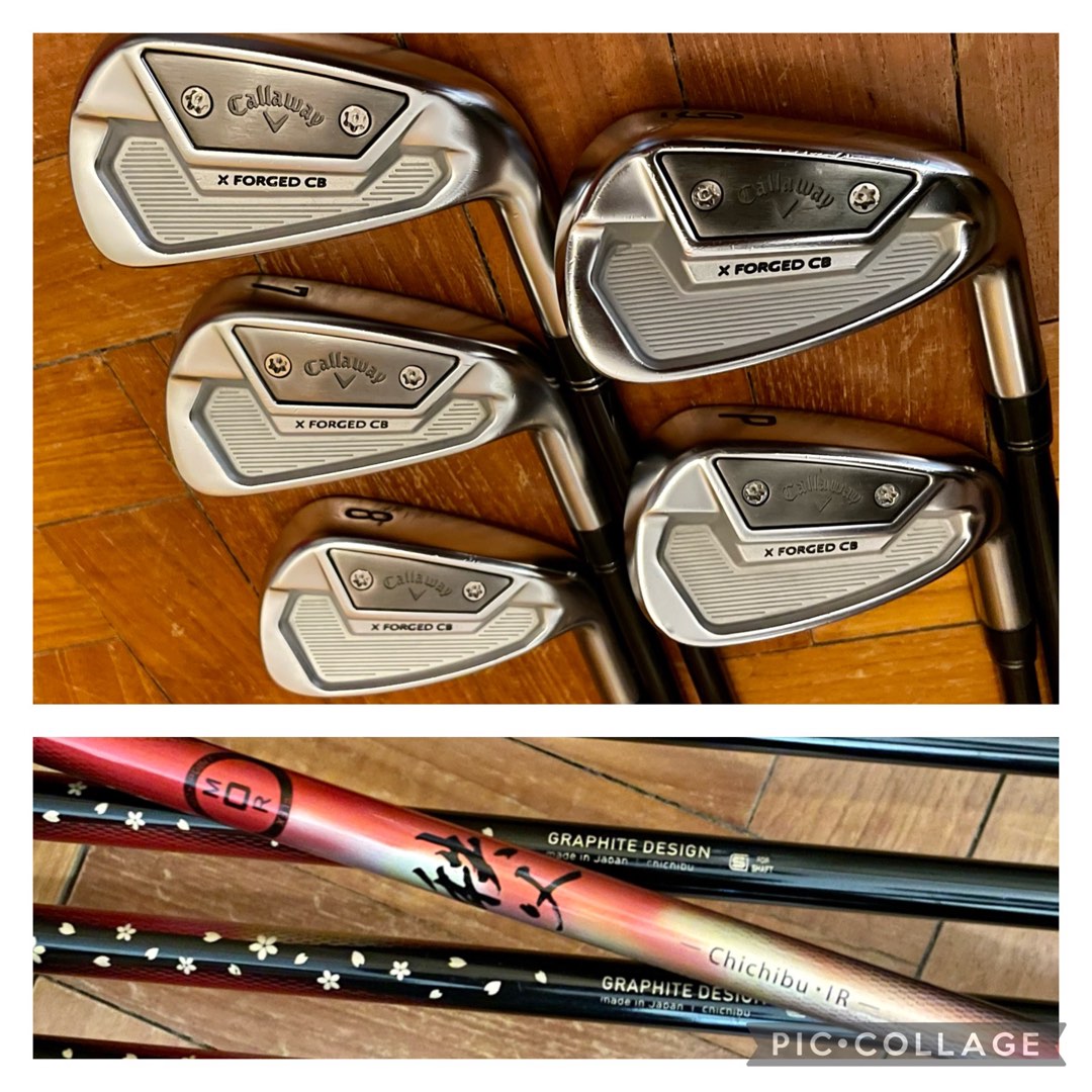 Callaway X Forged CB Golf Iron (6-P) + Limited Edition Graphite Design ...