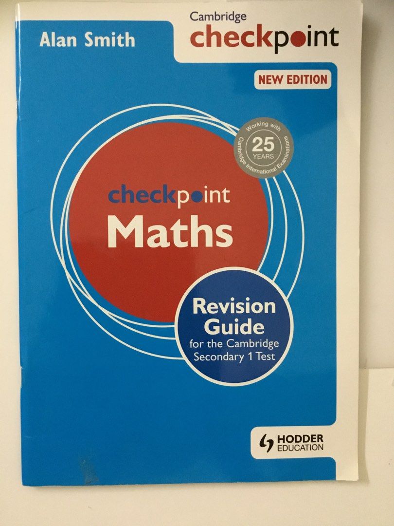 Cambridge Checkpoint Maths Revision Guide for Cambridge Secondary 1 ...