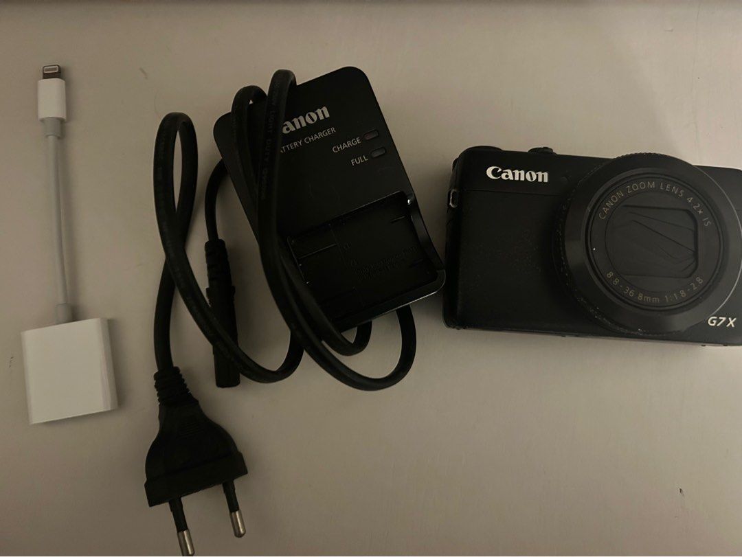 Canon G7x Camera (sd card included), Photography, Cameras on Carousell