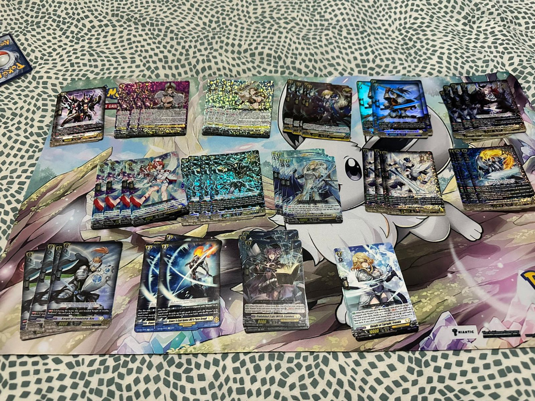 Cardfight Vanguard! Thegrea, Maple and 10th Anni cards set, Hobbies & Toys, Toys & Games on ...