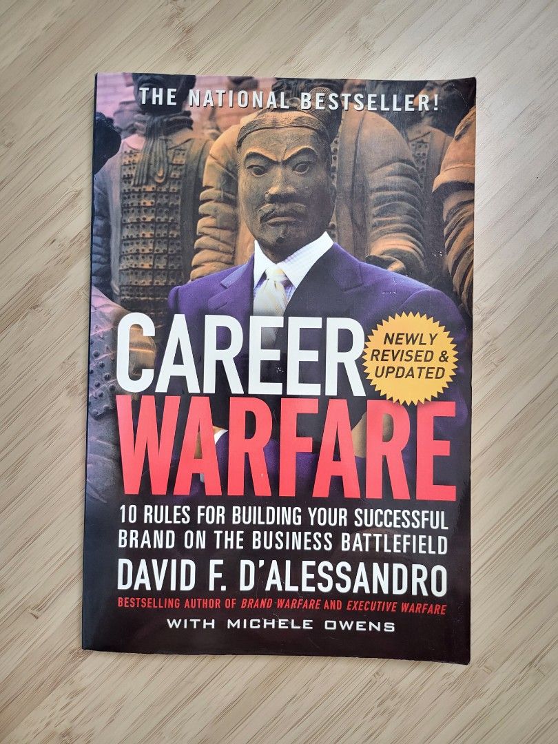 Career Warfare by David D'Alessandro (free normal mail), Hobbies & Toys ...
