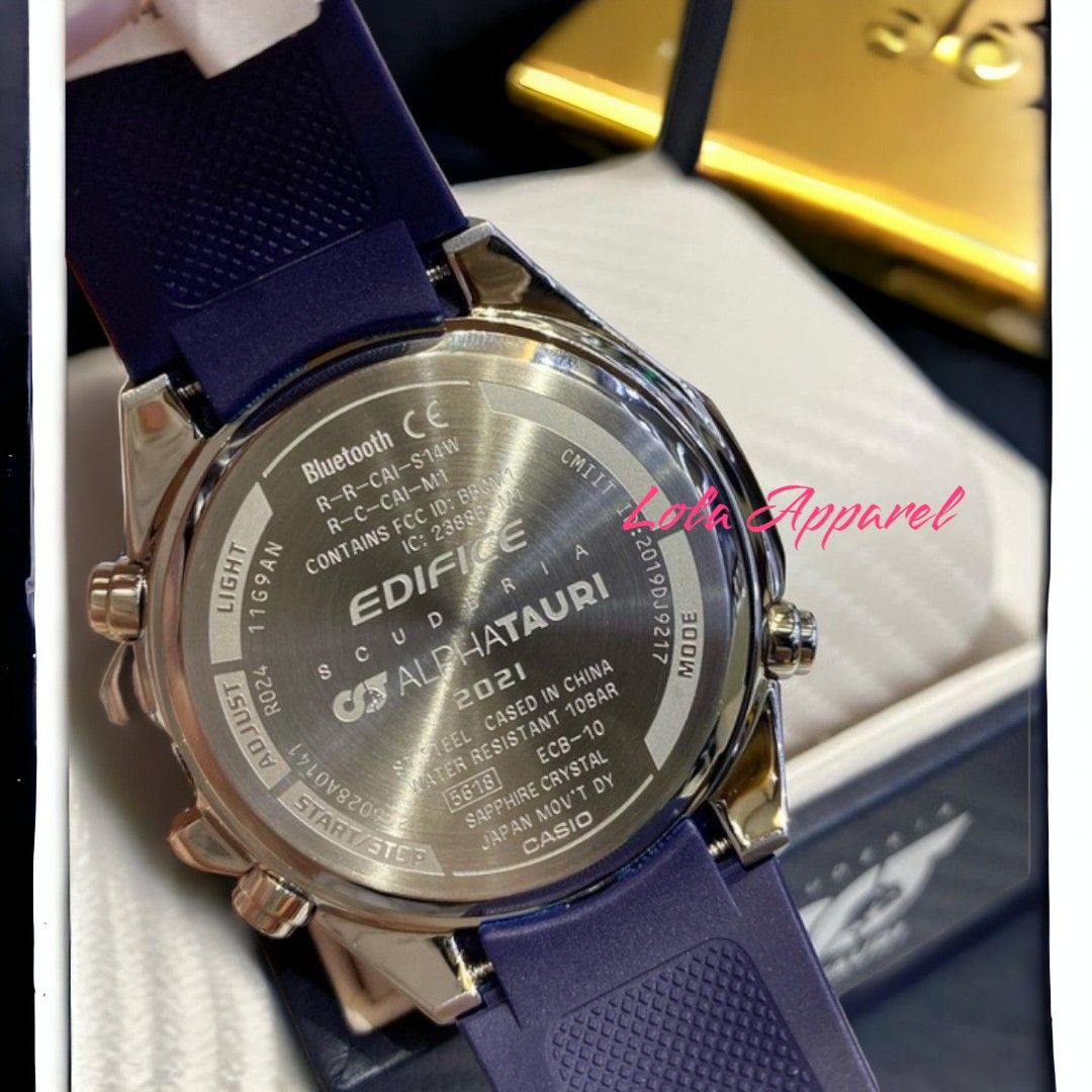 Casio edifice ECB 10AT 1A, Luxury, Watches on Carousell