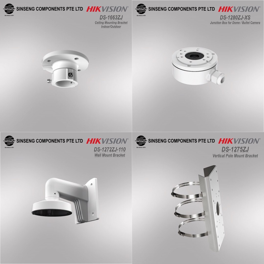 Hikvision CCTV Camera Bracket [•DS-1663ZJ •DS-1280ZJ-XS •DS-1272ZJ-110 ...