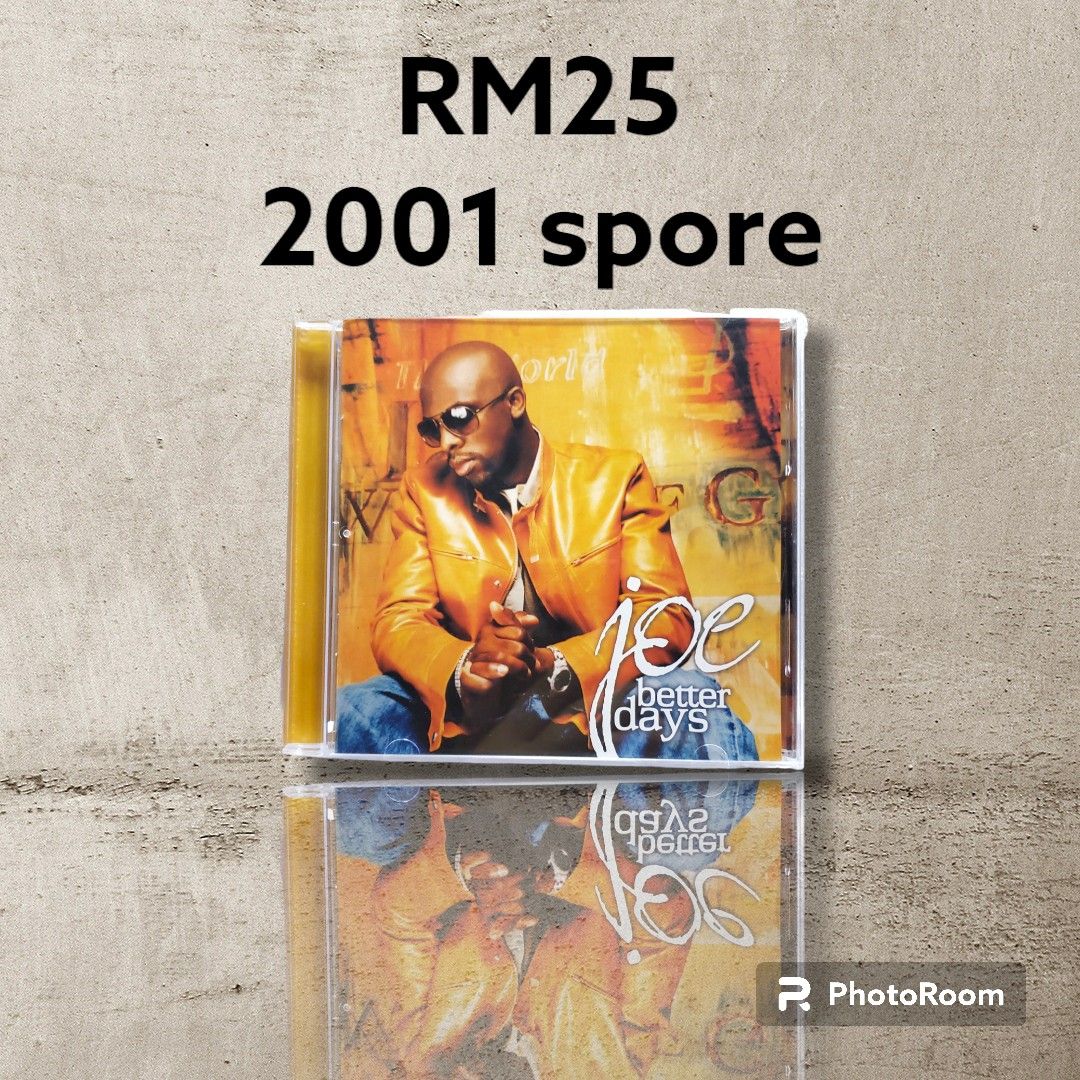 CD hip hop / SINGAPORE 2001 - JOE _ BETTER DAYS / CD, Hobbies & Toys ...
